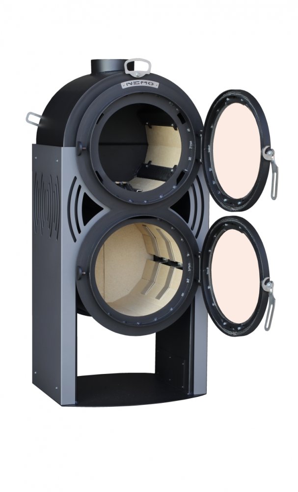 Pyrolytic glowing stove Pyro Nemo 9 kW :: LS Stoves