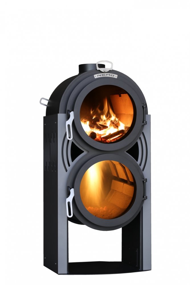 Pyrolytic glowing stove Pyro Nemo 9 kW :: LS Stoves
